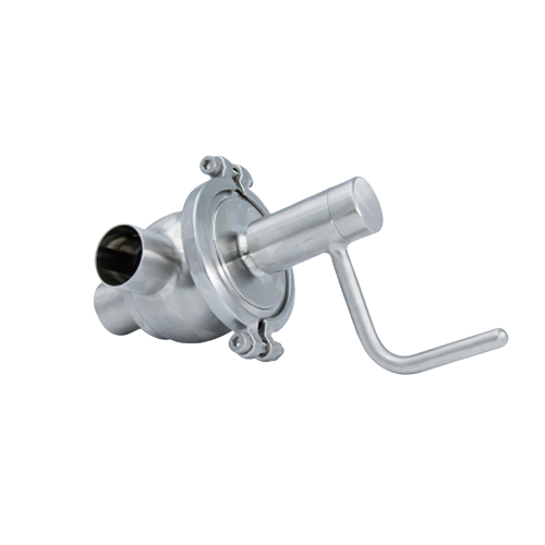 Stainless Steel L Sanitary Manual Shut-off Diverter Valves Supplier ...