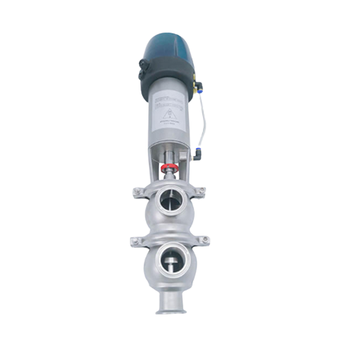 Sanitary LL 3-way Pneumatic Diverter Valves with Control Supplier - Buy ...